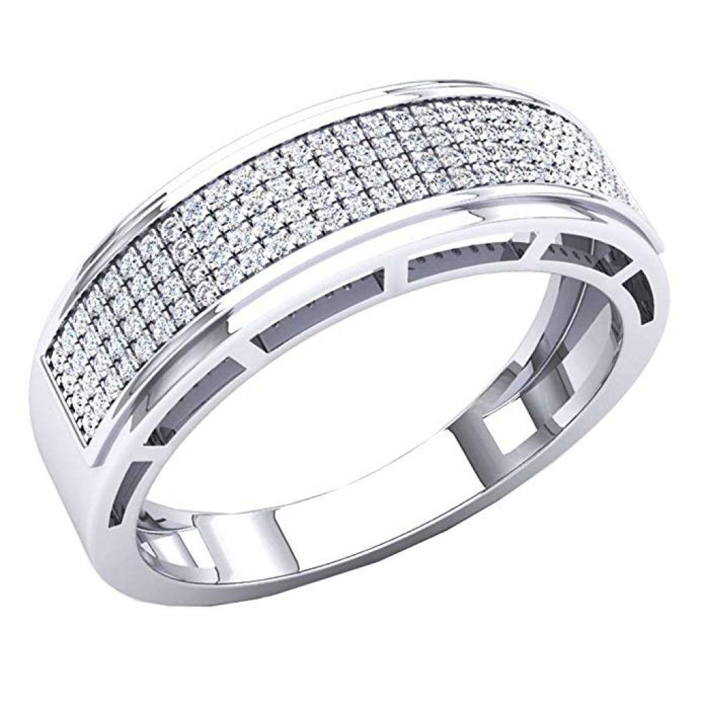 White Gold Rings for Men - Great Gift Idea for Him | Jewelry Jealousy