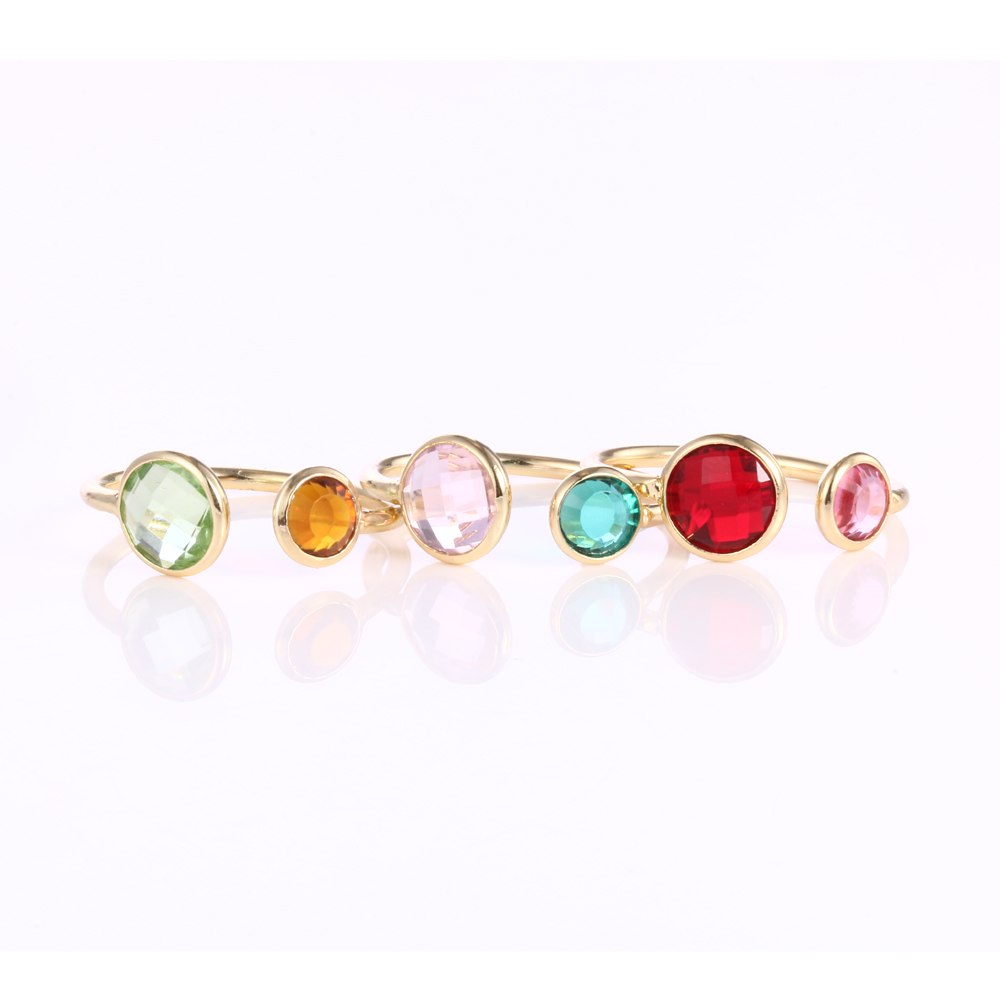 A Selection of Stackable Birthstone Rings | JewleryJealousy