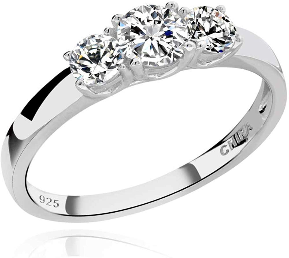Three Stone Engagement Ring Selection | JewelryJealousy