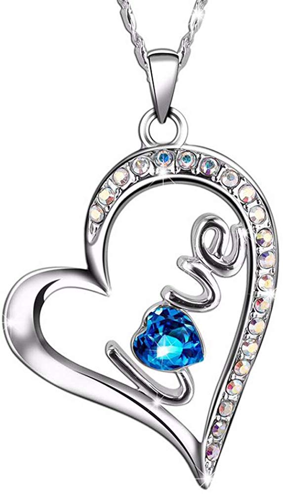 10 Love Necklaces for Her + Couples Matching Necklace Sets | JJ