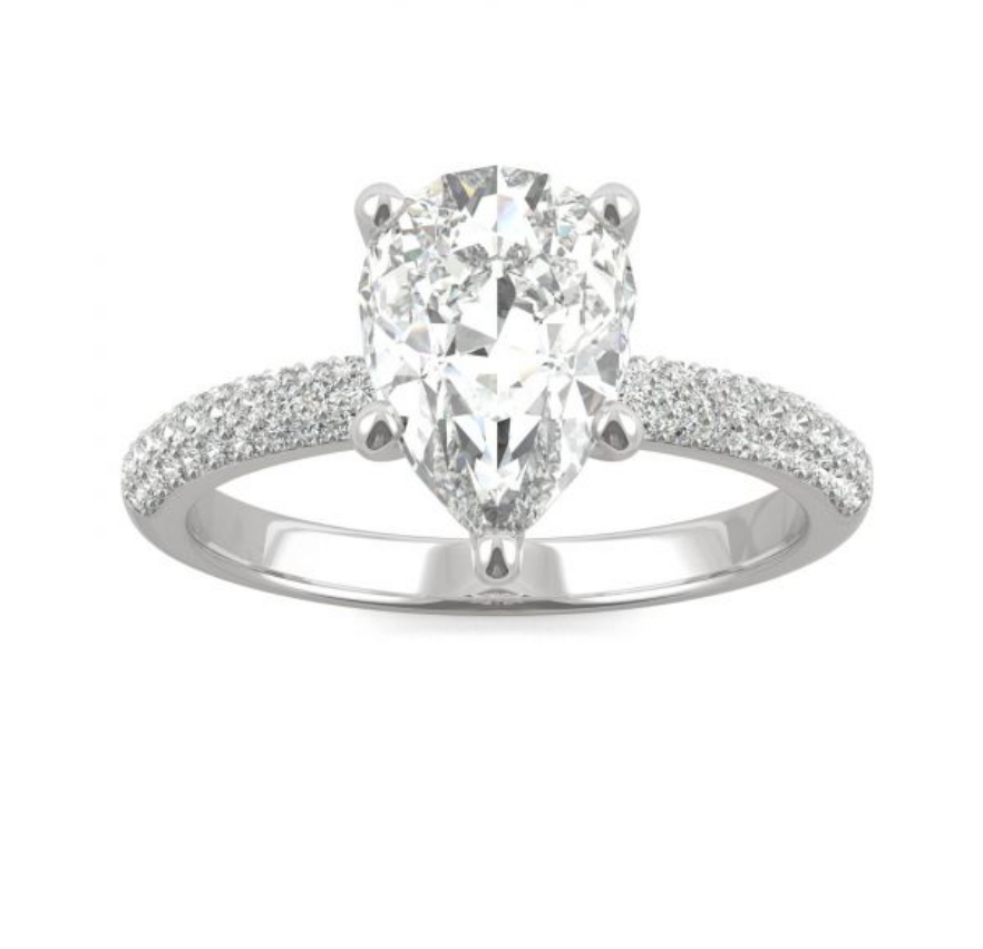 The Most Beautiful Pear Shaped Engagement Rings! | JewelryJealousy
