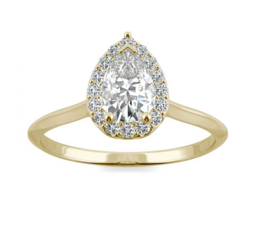 The Most Beautiful Pear Shaped Engagement Rings! | JewelryJealousy