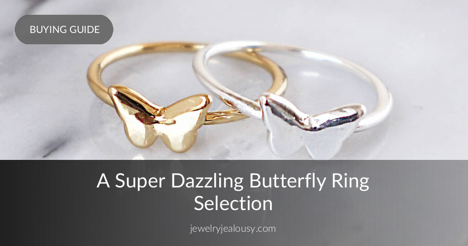 A Super Dazzling Butterfly Ring Selection | JewelryJealousy